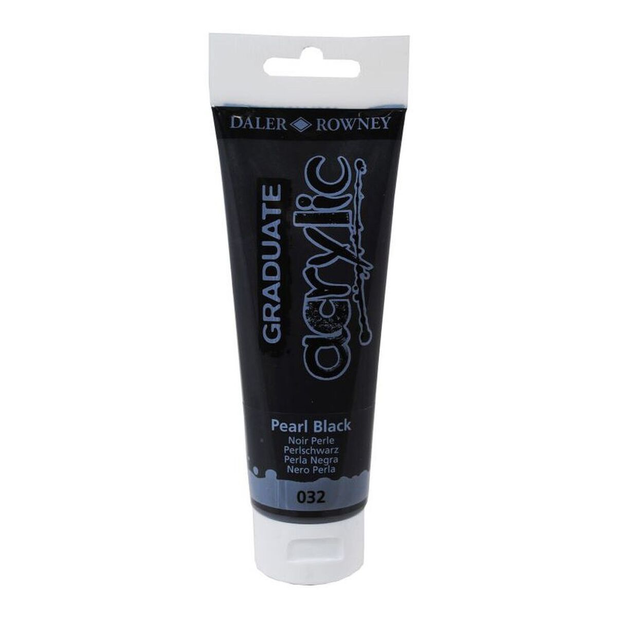 Daler-Rowney Graduate Pearl Black Acrylic Paint 120ml | Hobbycraft
