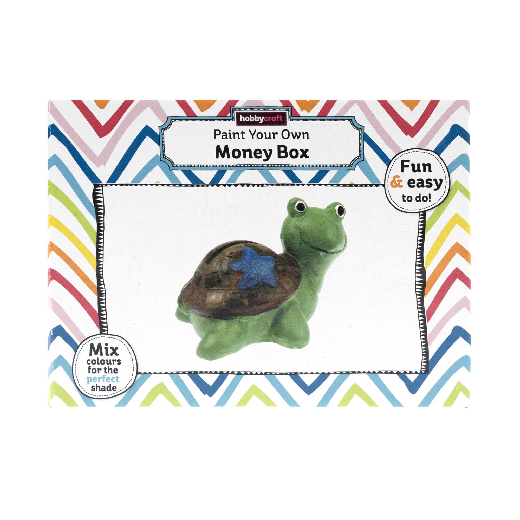 Paint Your Own Turtle Money Box | Hobbycraft