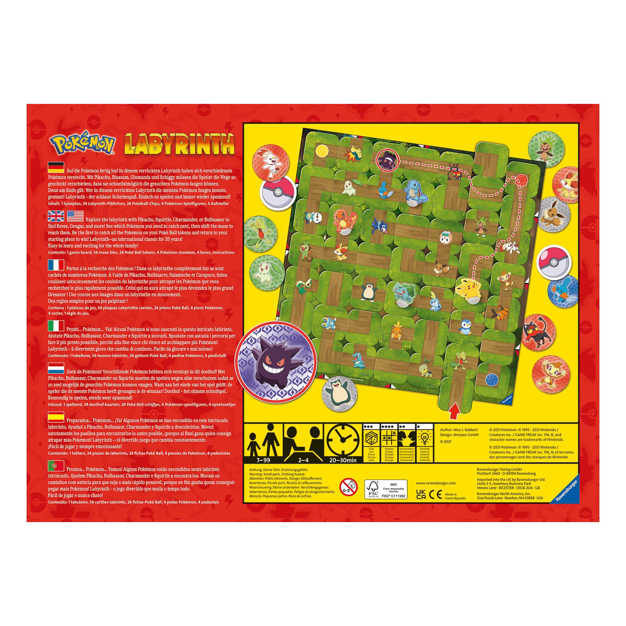 Ravensburger Pokémon Labyrinth Game | Hobbycraft