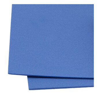 Mid Blue EVA Foam Sheet 22.5cm x 30cm | Hobbycraft