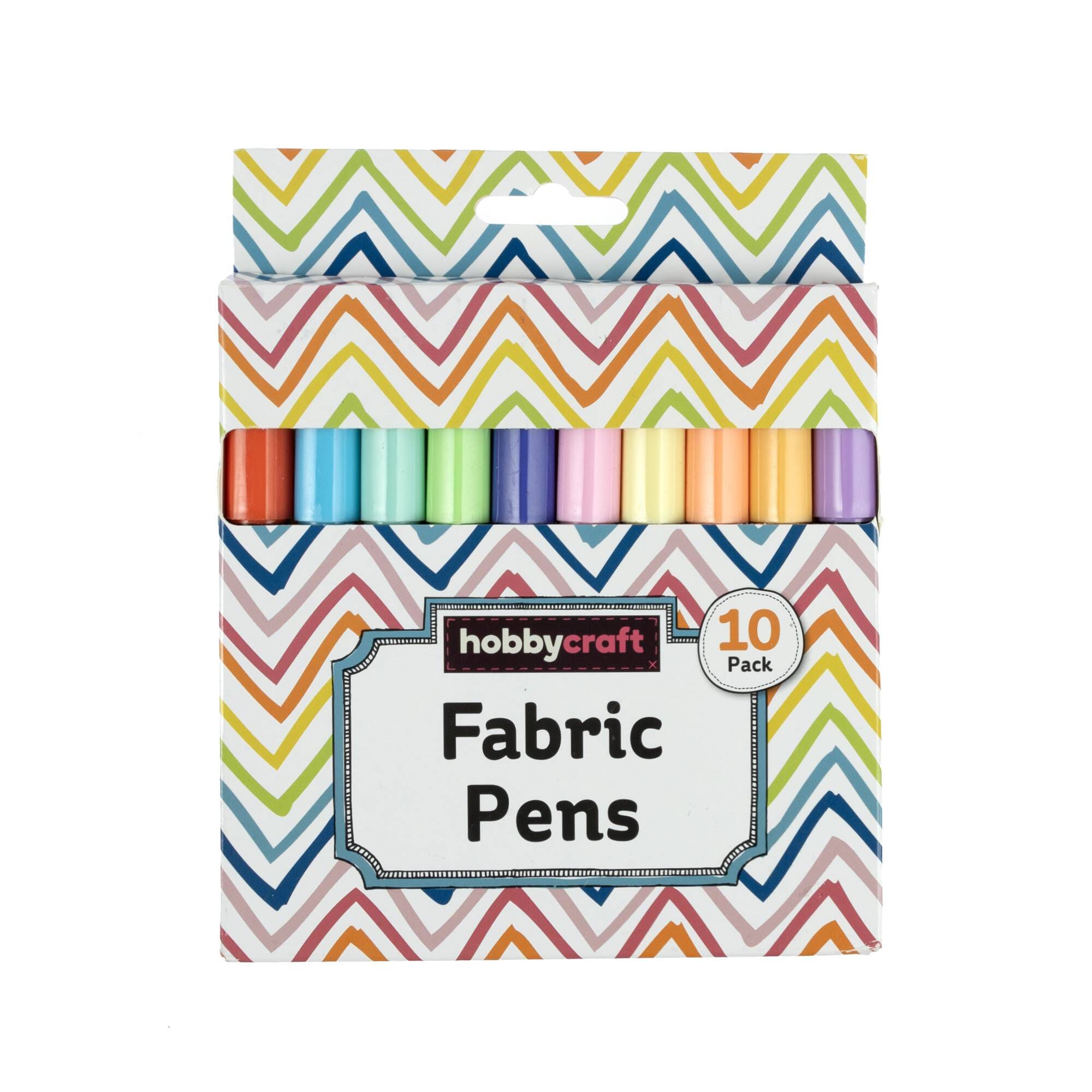 Fabric Markers 10 Pack | Hobbycraft