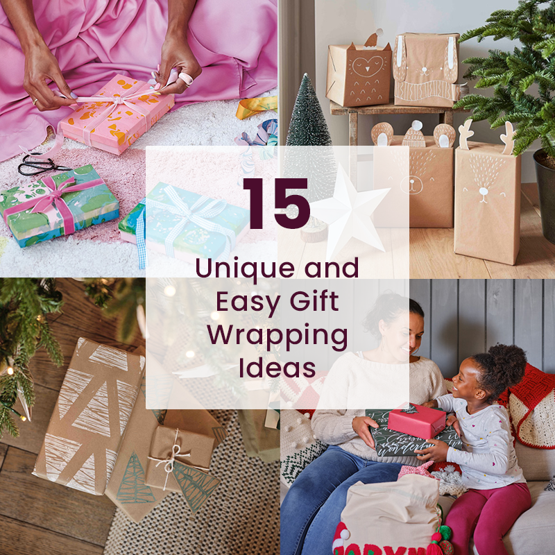 15 Unique and Easy Gift Wrapping Ideas | Hobbycraft