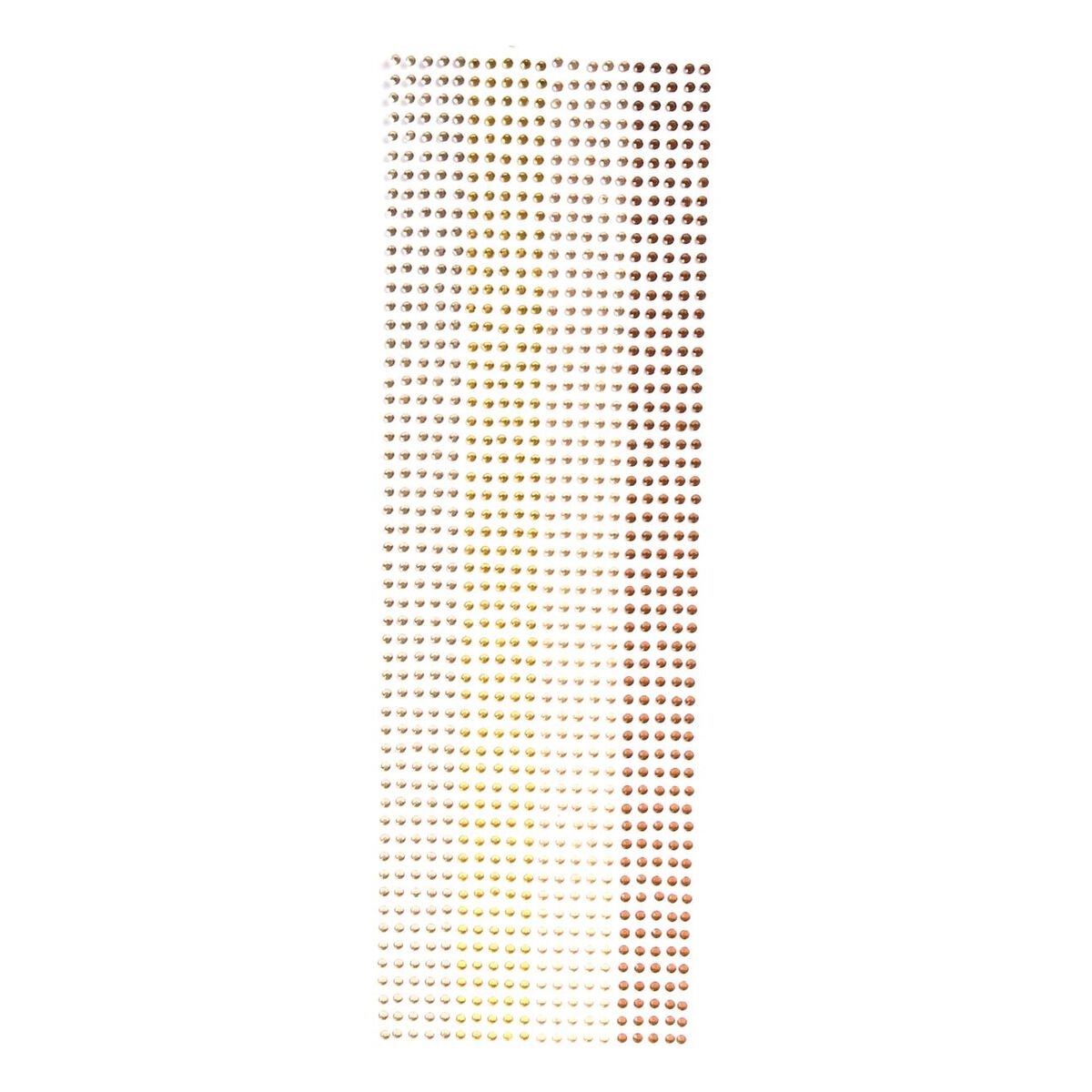 Mixed Gold Adhesive Gems 3mm 1080 Pack | Hobbycraft