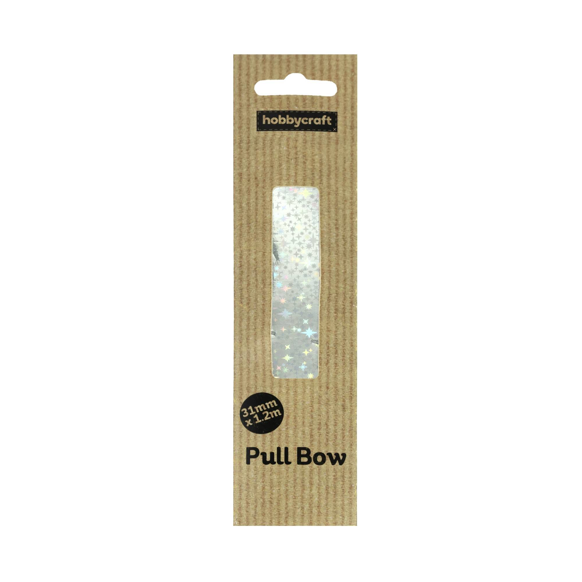 Silver Pull Bow | Hobbycraft