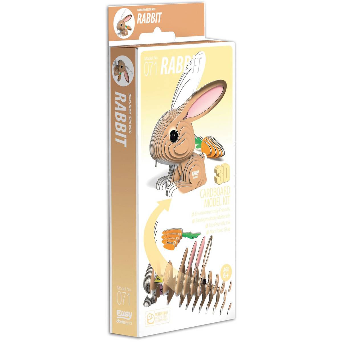 Eugy 3D Rabbit Model | Hobbycraft