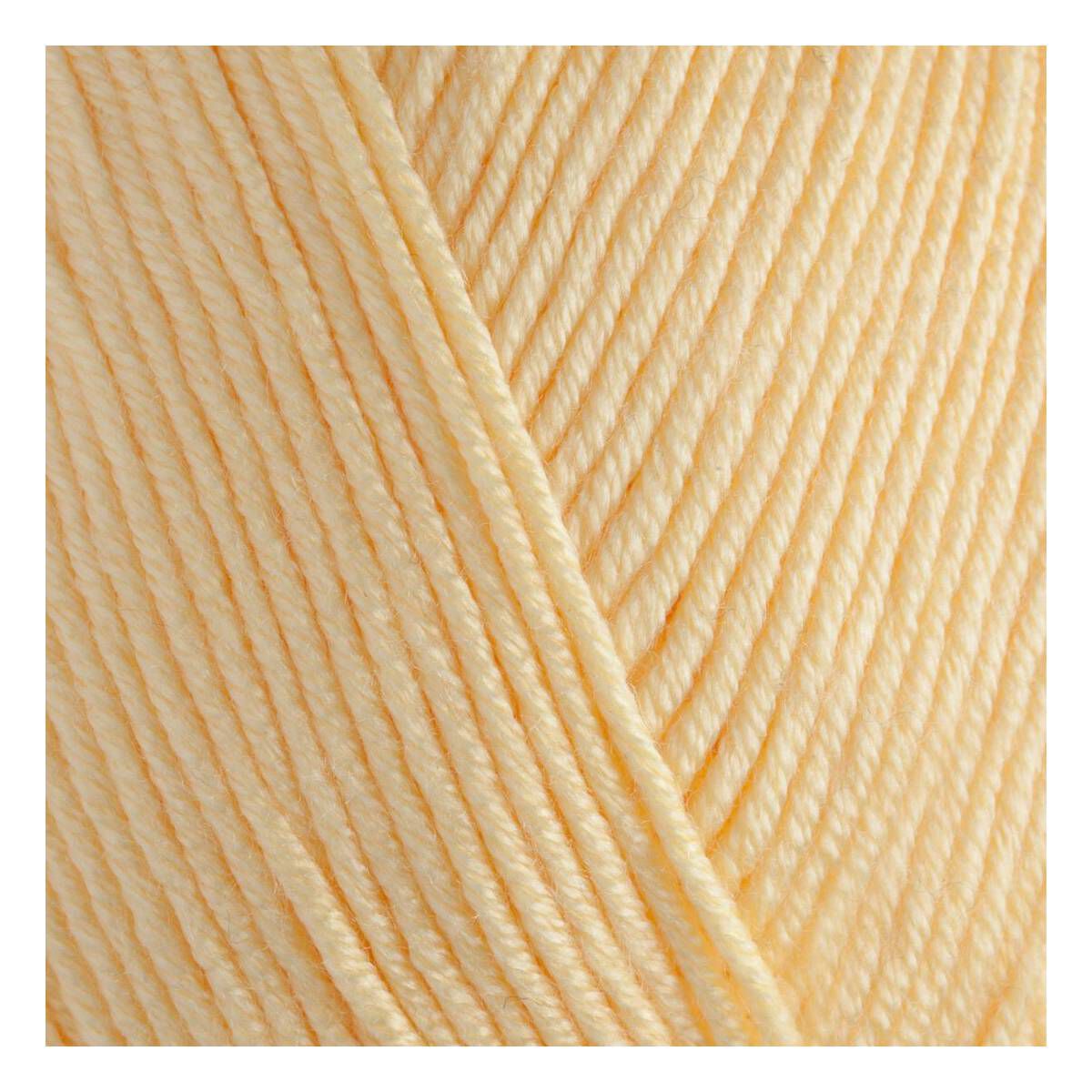 Women's Institute Yellow Soft and Silky 4 Ply Yarn 100g | Hobbycraft
