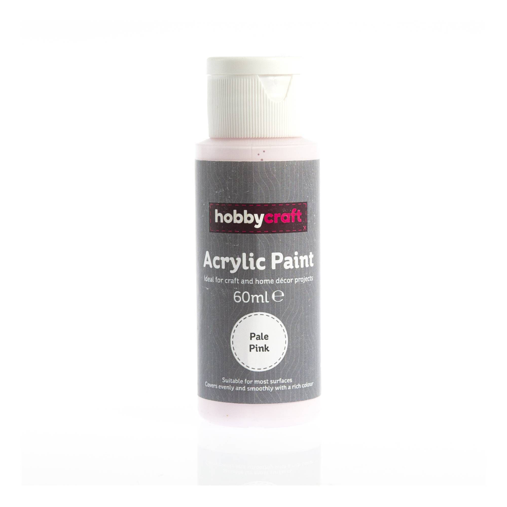 Pale Pink Acrylic Craft Paint 60ml | Hobbycraft