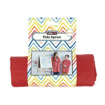 Small Red Kids’ Apron | Hobbycraft