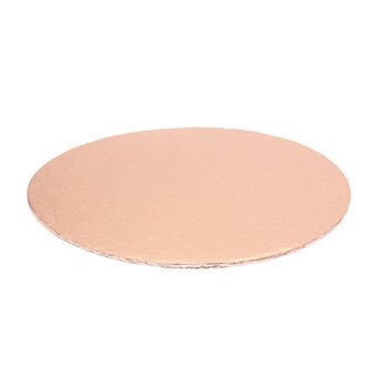 Rose Gold Round Double Thick Card Cake Board 12 Inches | Hobbycraft