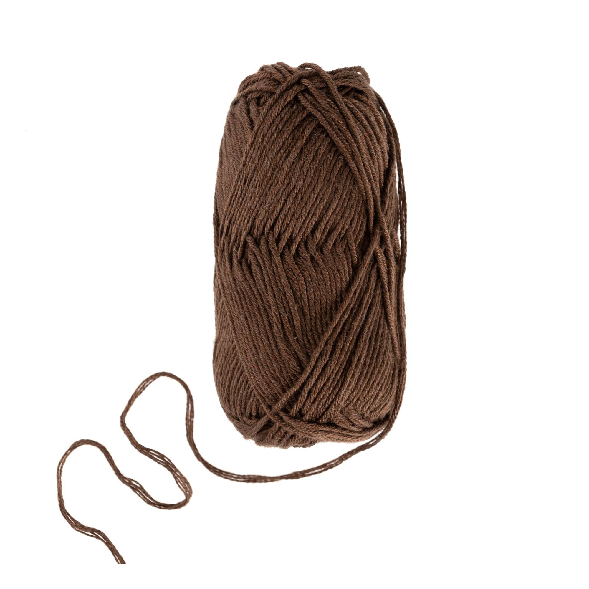 Knitcraft Dark Brown Tiny Friends Yarn 25g | Hobbycraft