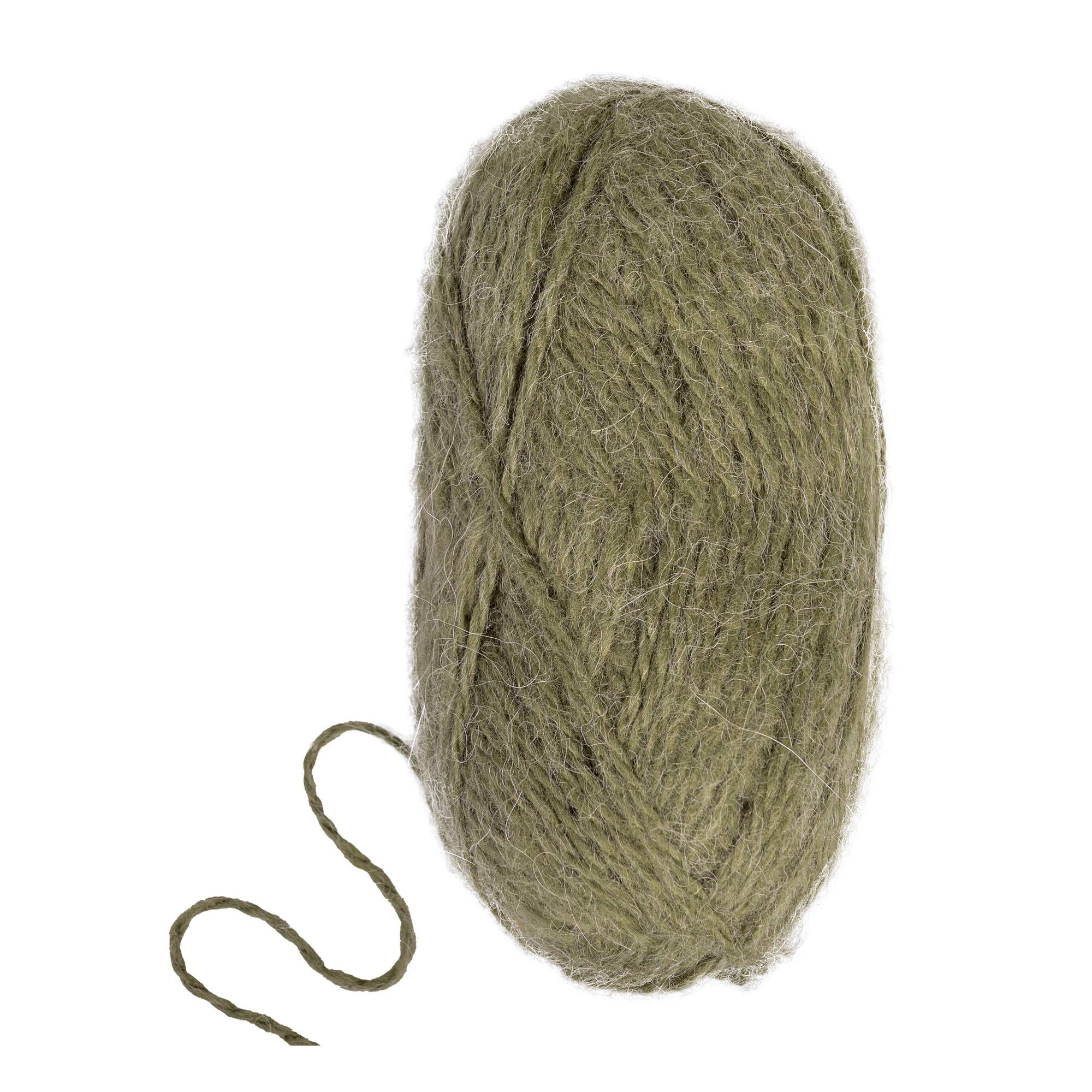 Knitcraft Olive Green Leader of the Pac Aran Yarn 100g | Hobbycraft