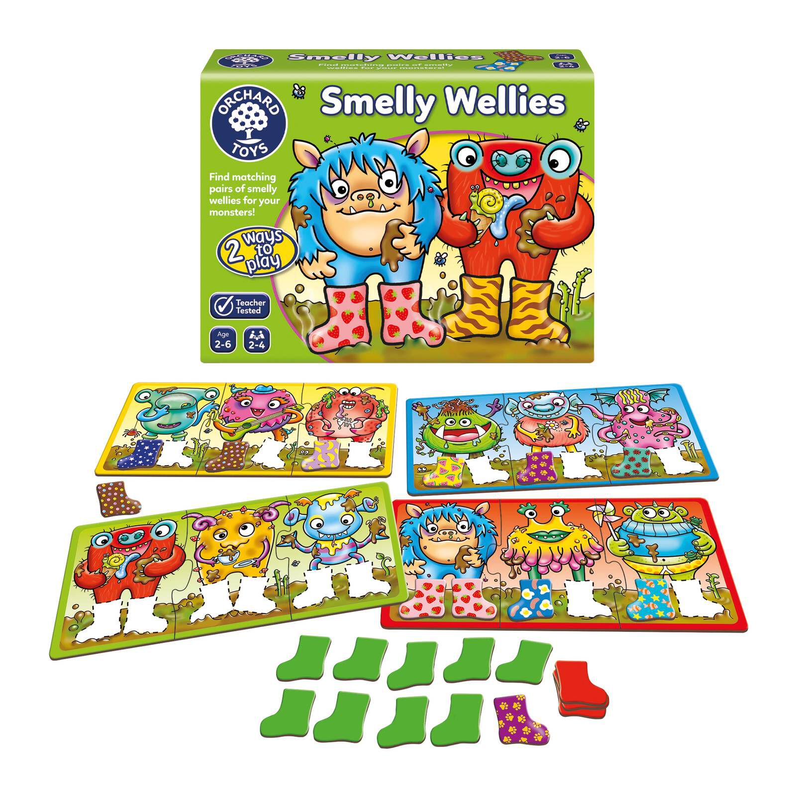Orchard Toys Smelly Wellies Game | Hobbycraft