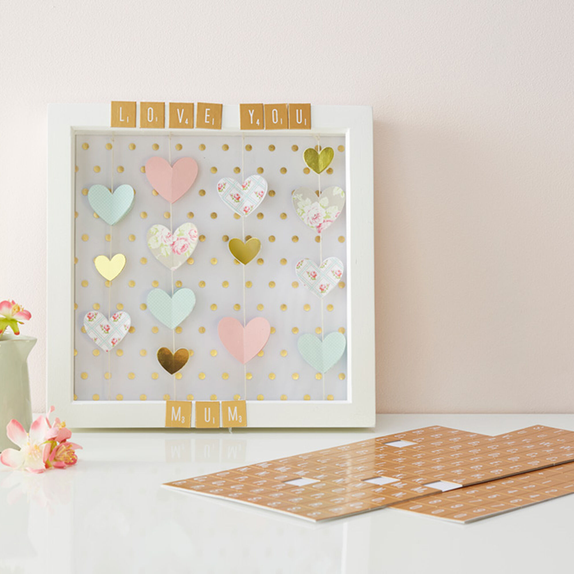 How to Make a 3D Paper Heart Frame | Hobbycraft