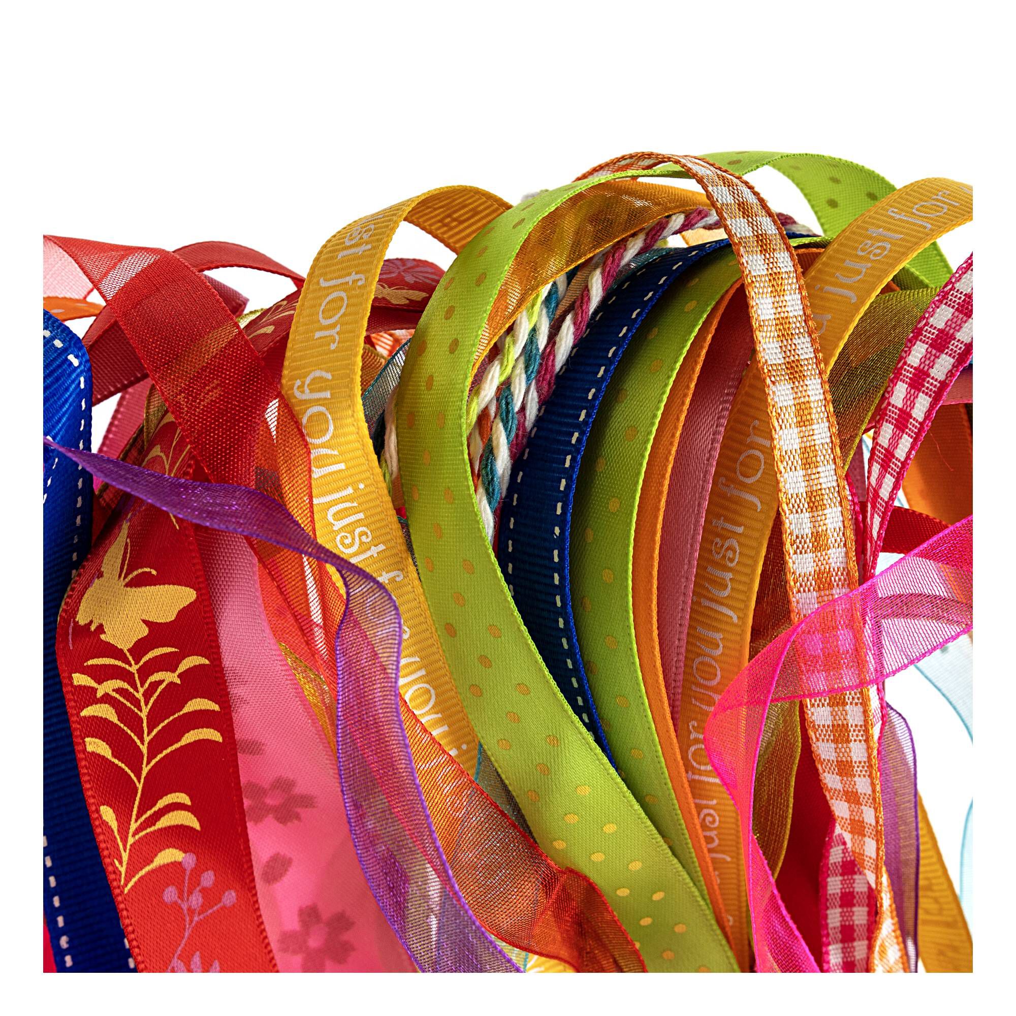Trimits Bright Ribbons 2m 25 Pack | Hobbycraft