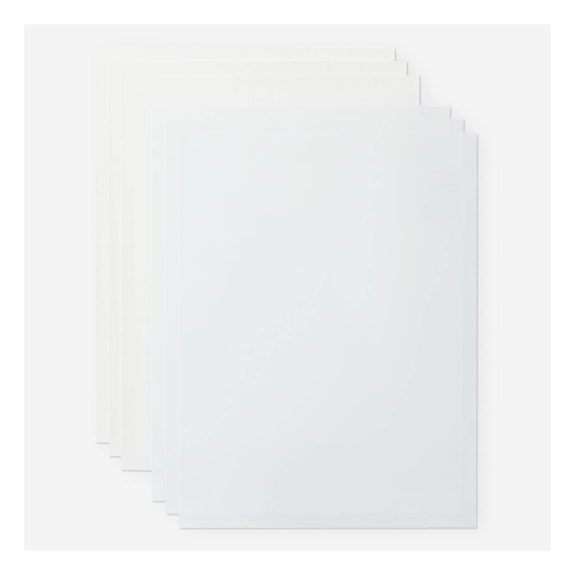 Cricut White Printable Waterproof Sticker Set A4 6 Pack | Hobbycraft