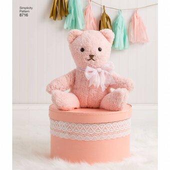 Simplicity Stuffed Animals Sewing Pattern 8716 | Hobbycraft