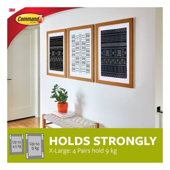 Command Extra Large Picture Hanging Strips 4 Pieces | Hobbycraft