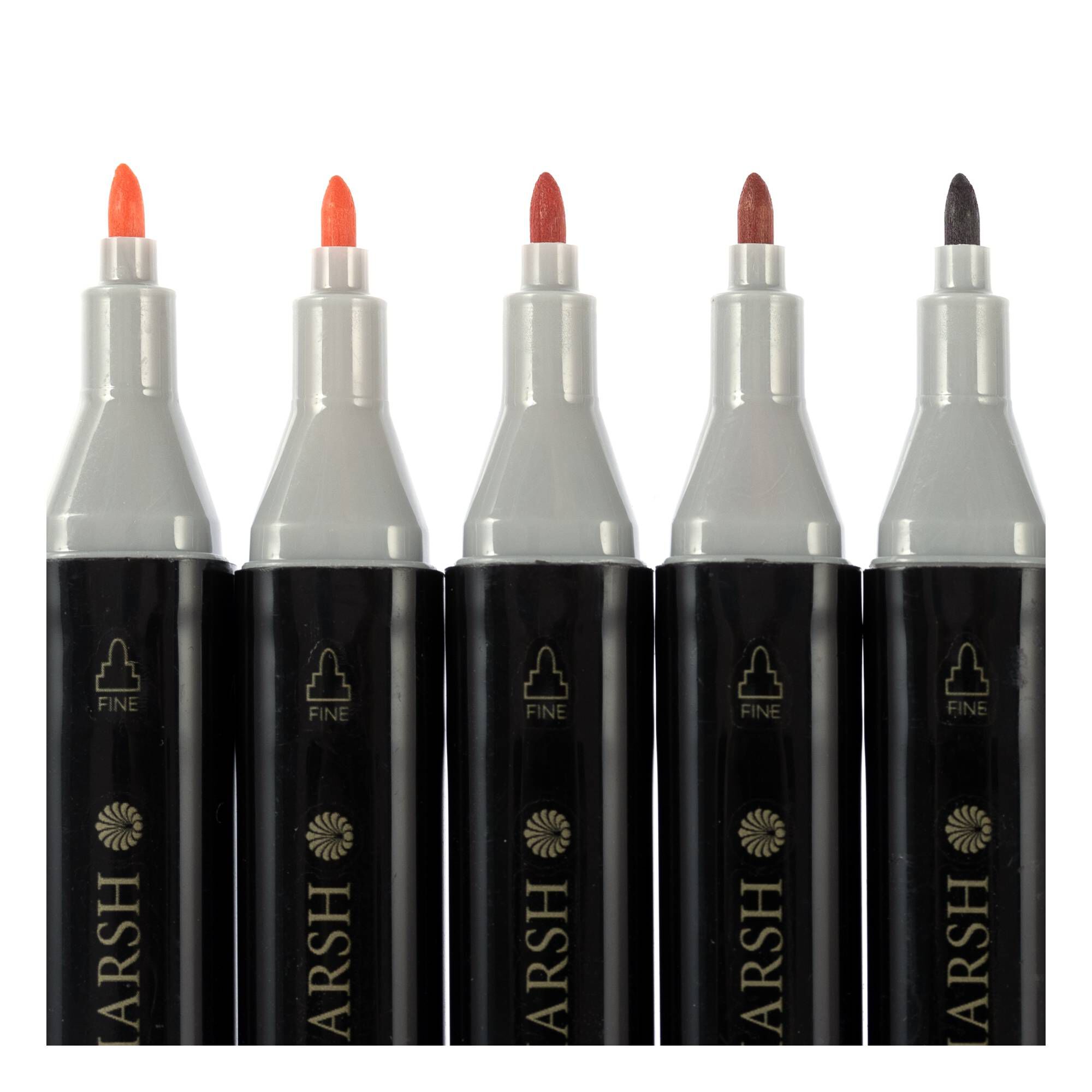 Shore & Marsh Dual Tip Art Markers 36 Pack | Hobbycraft