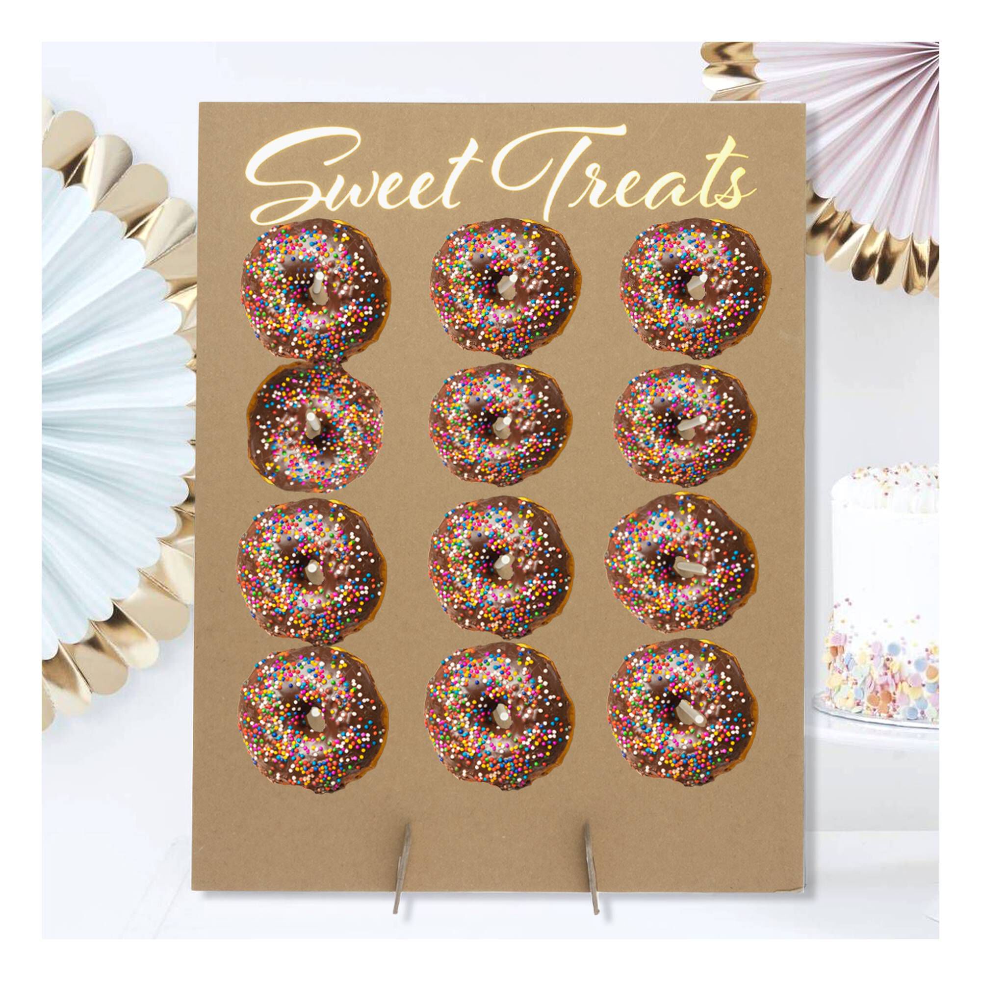 Kraft Doughnut Wall 45cm x 34cm | Hobbycraft