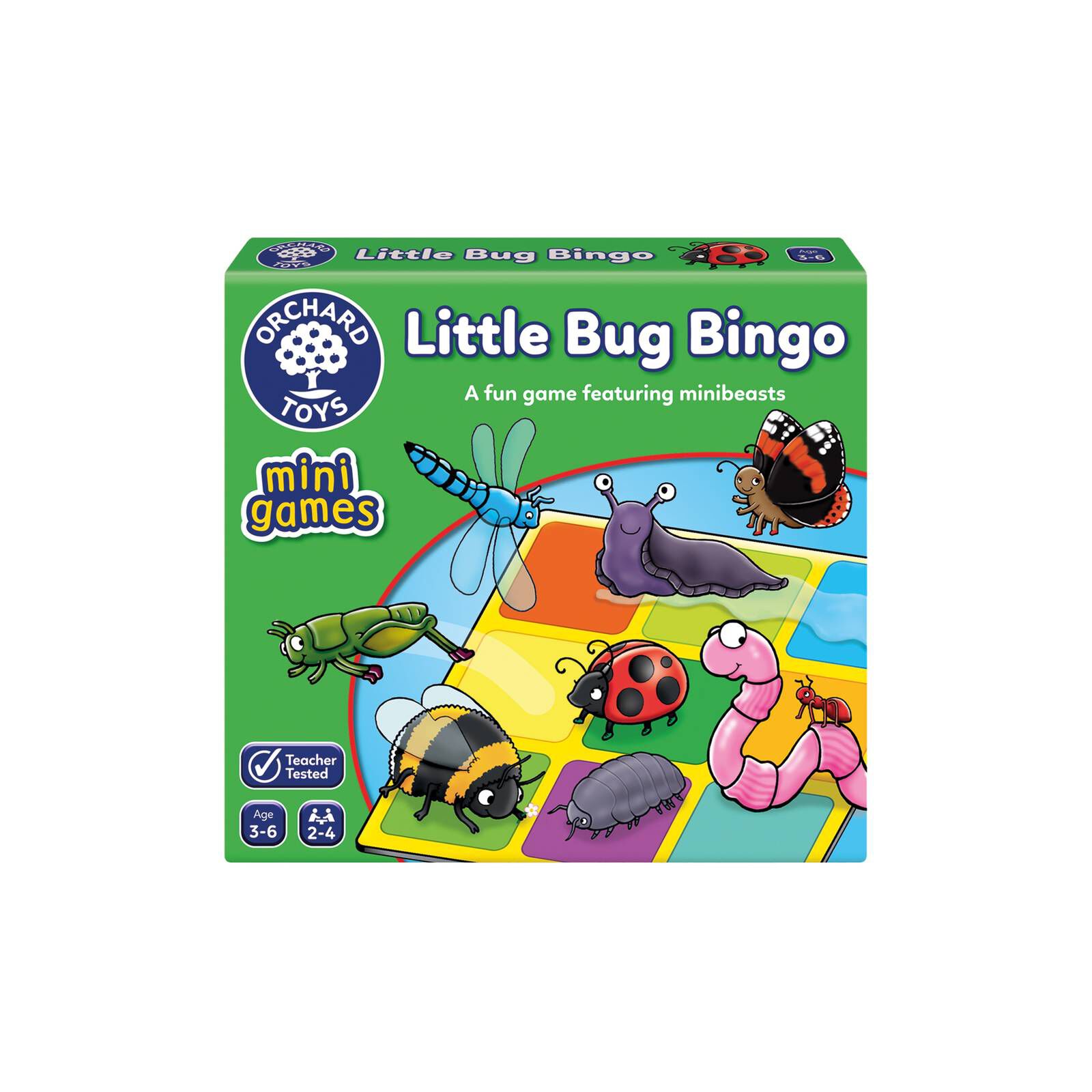 Orchard Toys Little Bug Bingo Mini Game | Hobbycraft