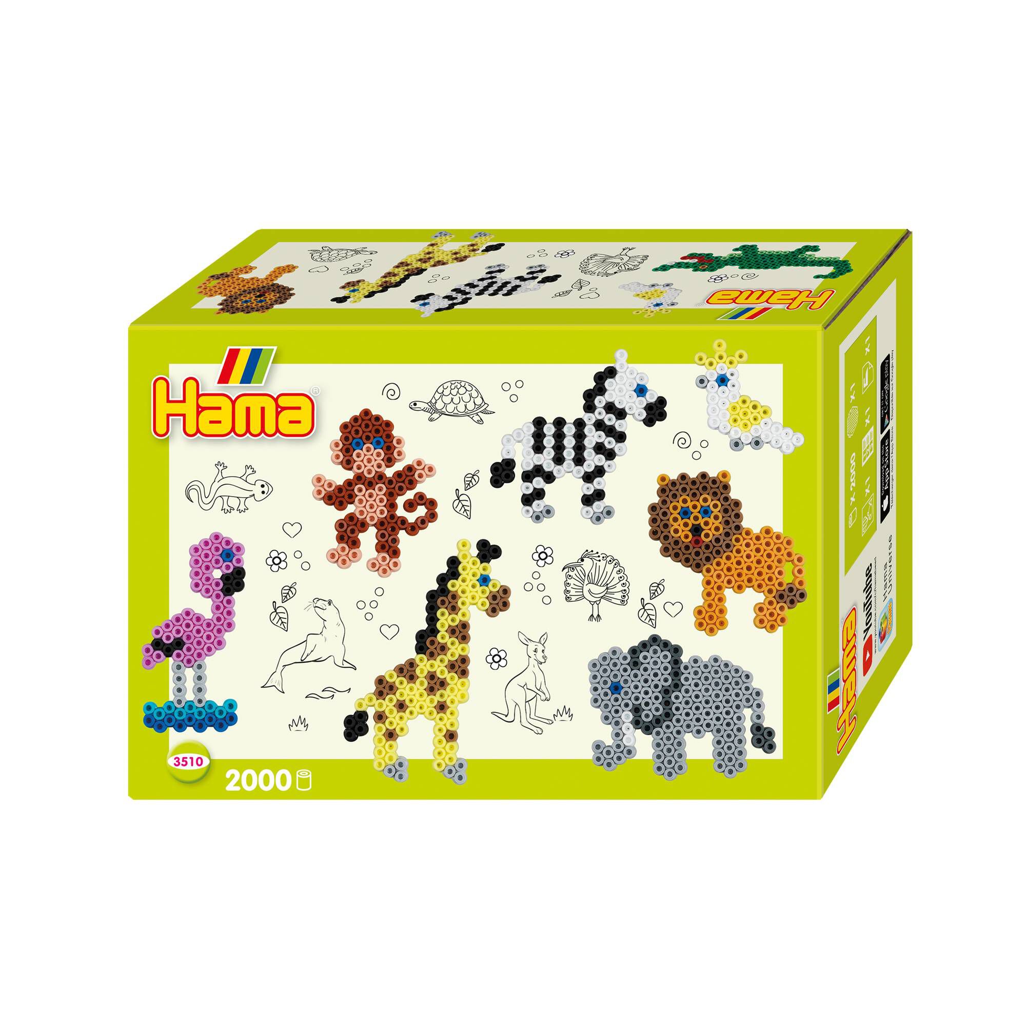Hama Beads Zoo Animals Set | Hobbycraft
