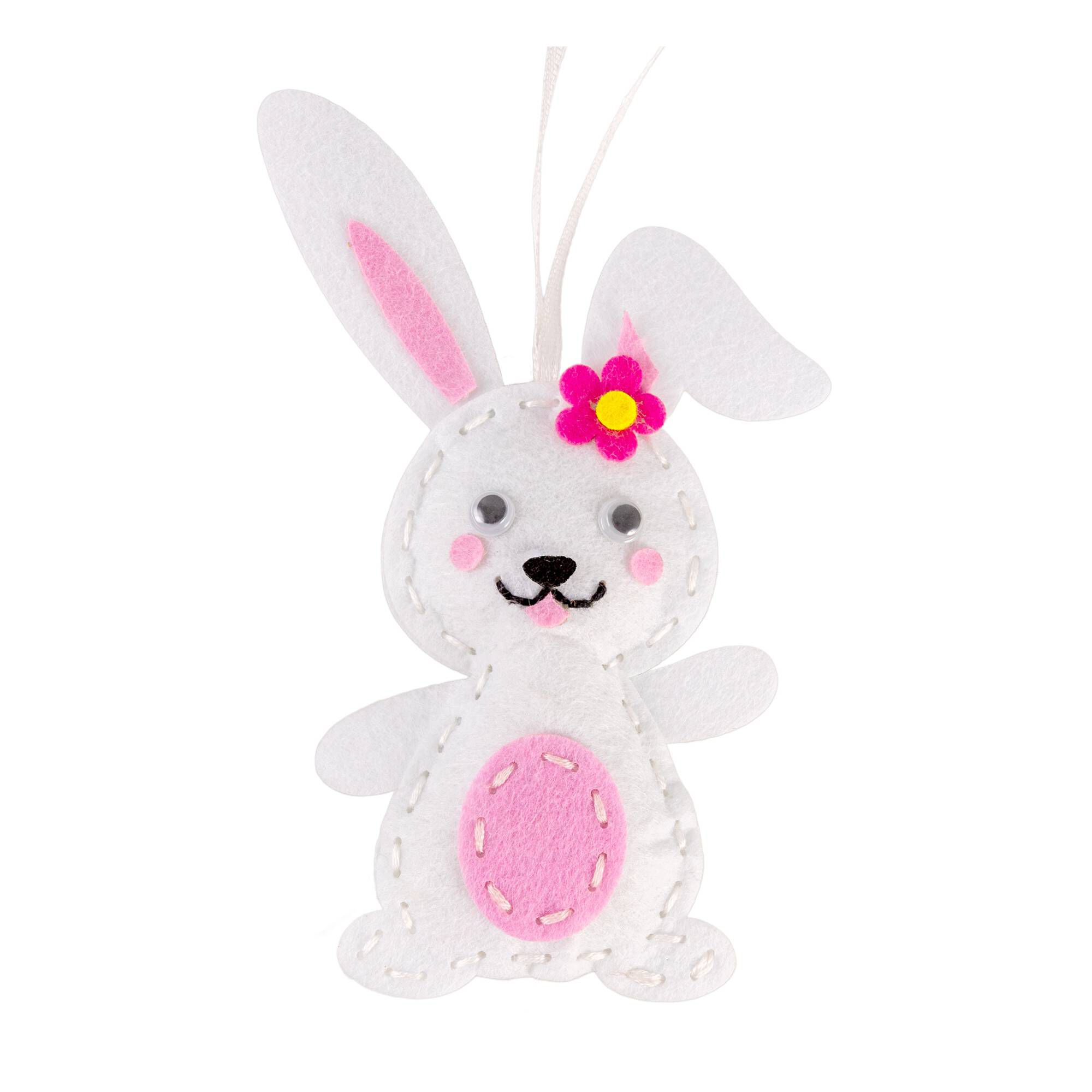 Rabbit Felt Sewing Kit | Hobbycraft