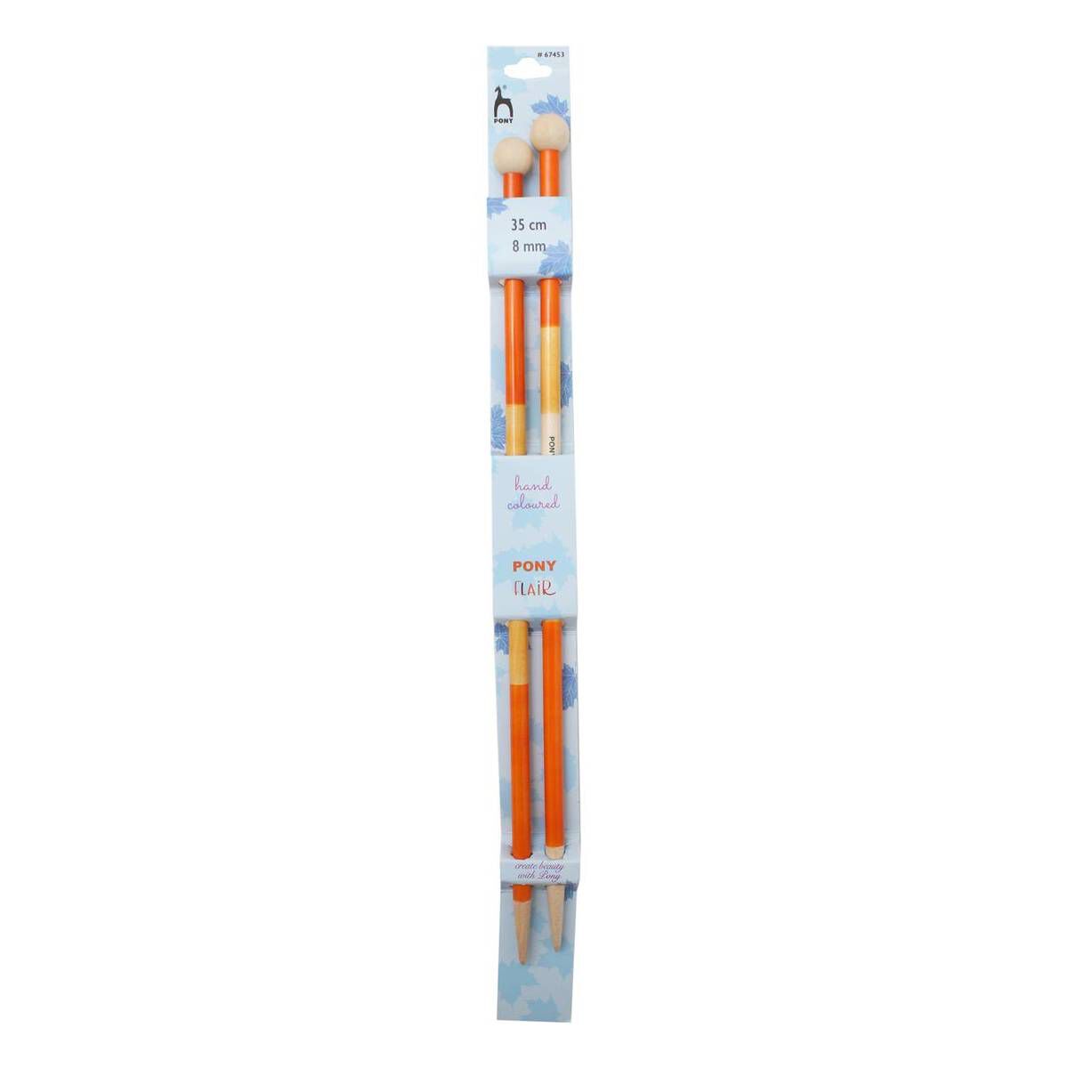 Pony Flair Knitting Needles 35cm 8mm | Hobbycraft