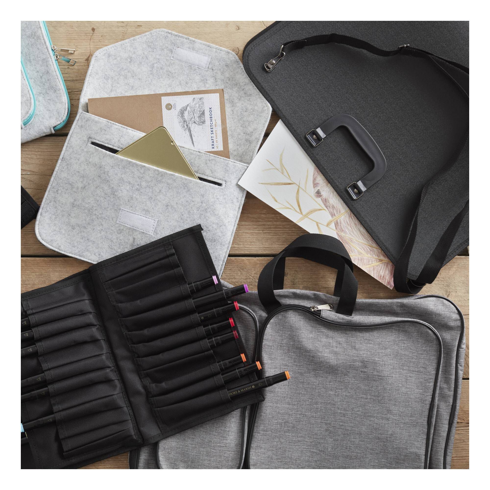 Shore & Marsh 48 Marker Holder Roll | Hobbycraft