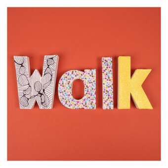 Mini Mache Letter R 10cm | Hobbycraft