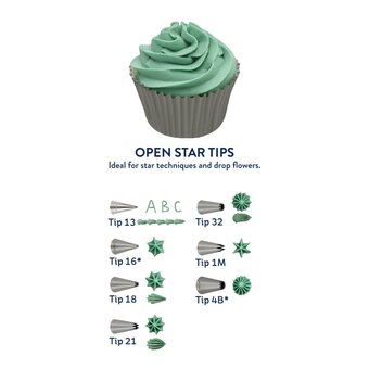 Whisk Open Star Tip No. 32 | Hobbycraft