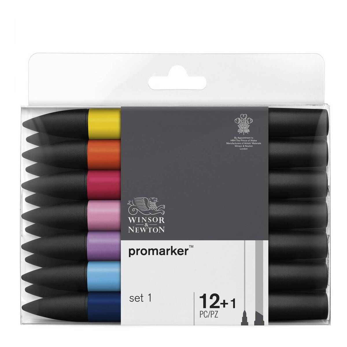 Winsor & Newton Promarkers Set 1 12 Pack | Hobbycraft