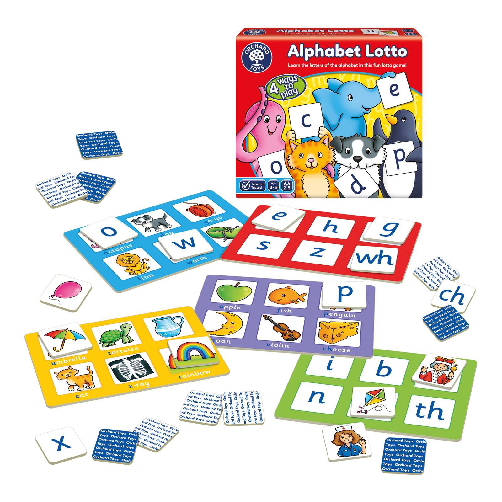 Orchard Toys Alphabet Lotto Game | Hobbycraft