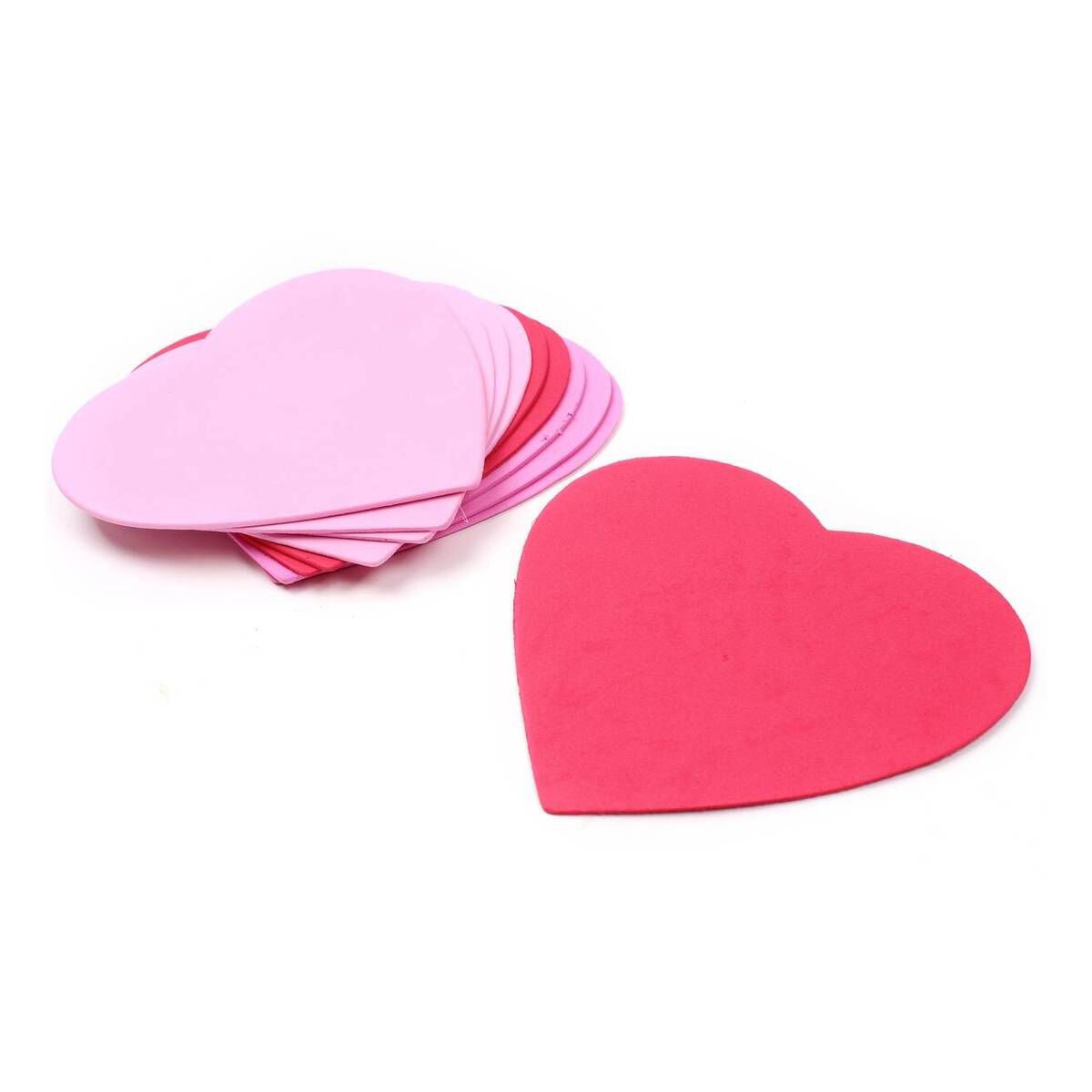 Heart Foam Shapes 10 Pack | Hobbycraft