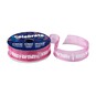 White On Hot Pink Happy Birthday Ribbon 15mm x 3.5m | Hobbycraft