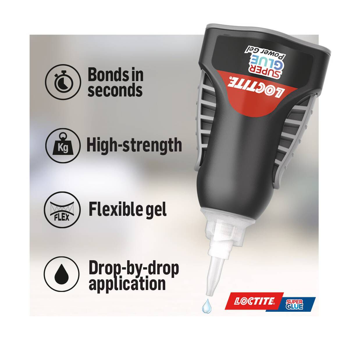 Loctite Super Glue Power Gel Control 4g | Hobbycraft