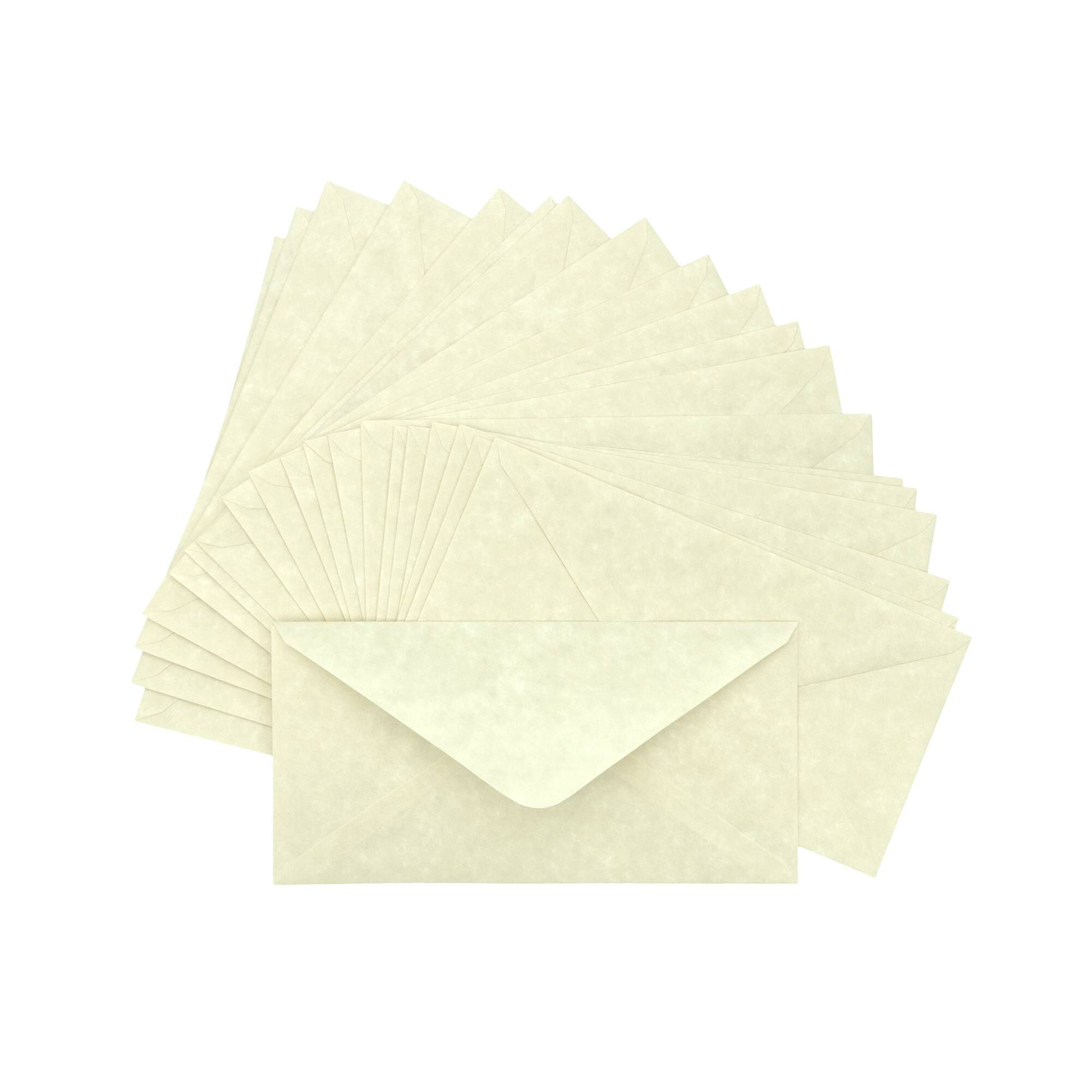 Cream Parchment Envelopes DL 20 Pack | Hobbycraft