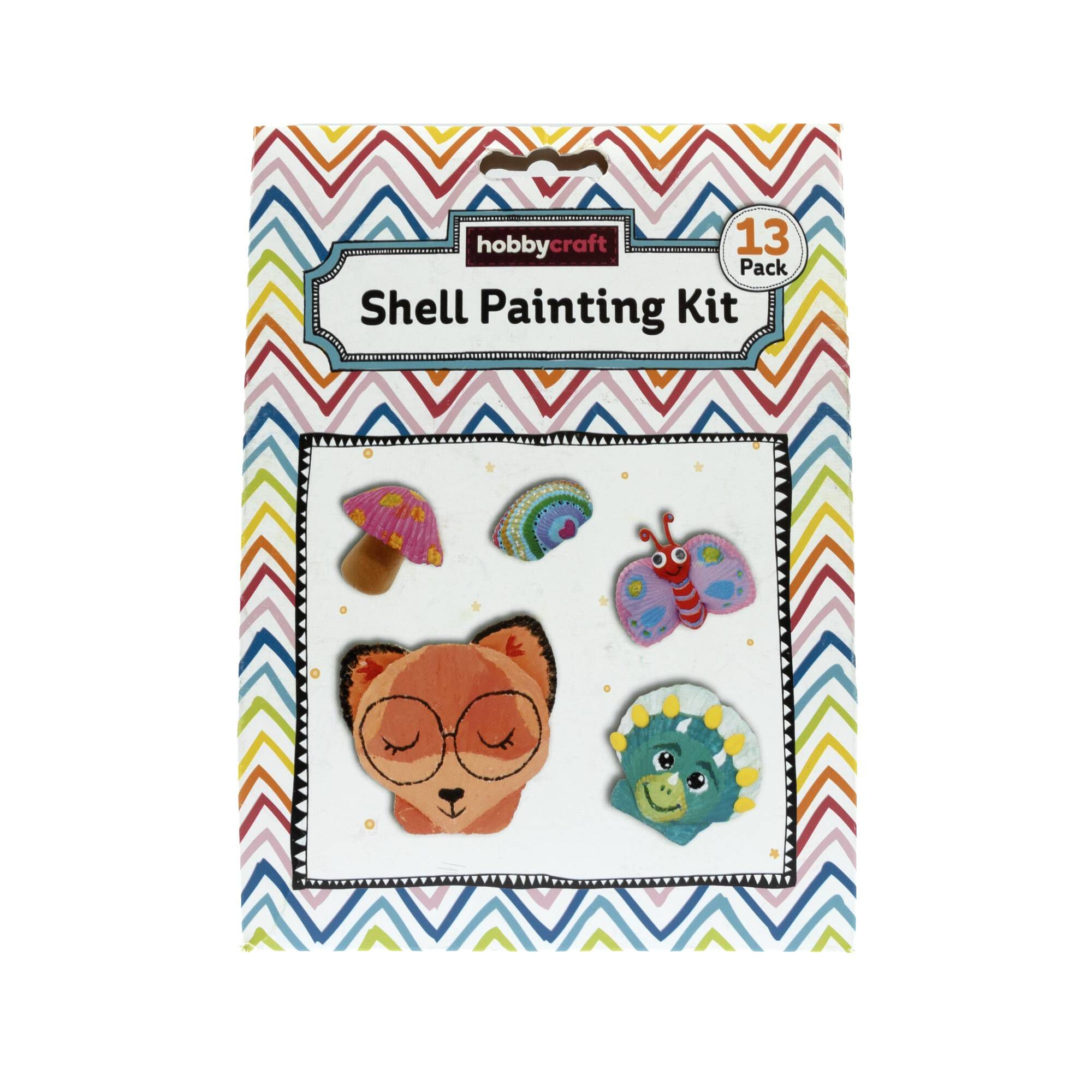 Seashell Painting Kit 13 Pack | Hobbycraft