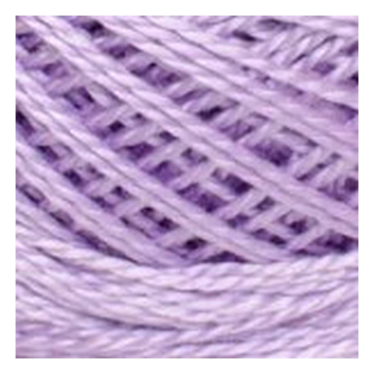 DMC Purple Pearl Cotton Thread on a Ball Size 8 80m (210) | Hobbycraft