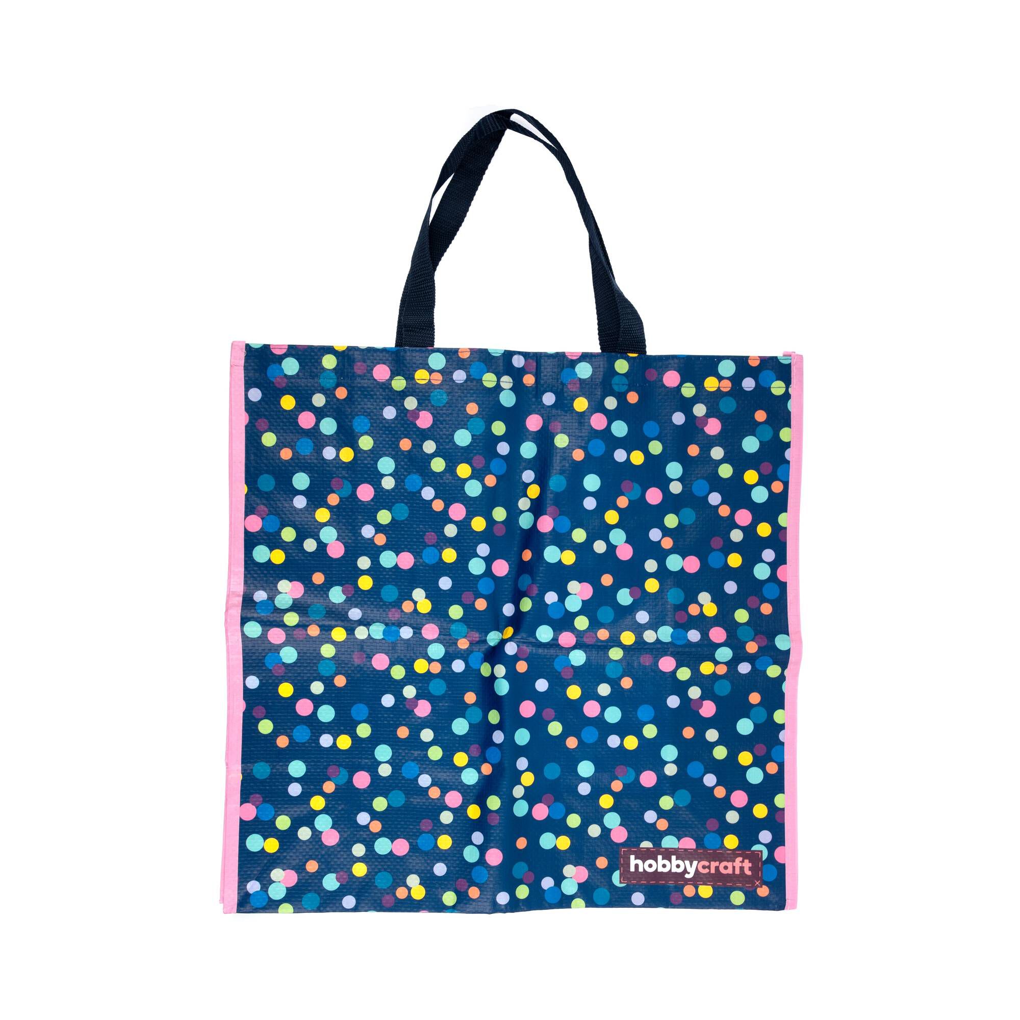 Multicolour Spot Woven Bag for Life | Hobbycraft