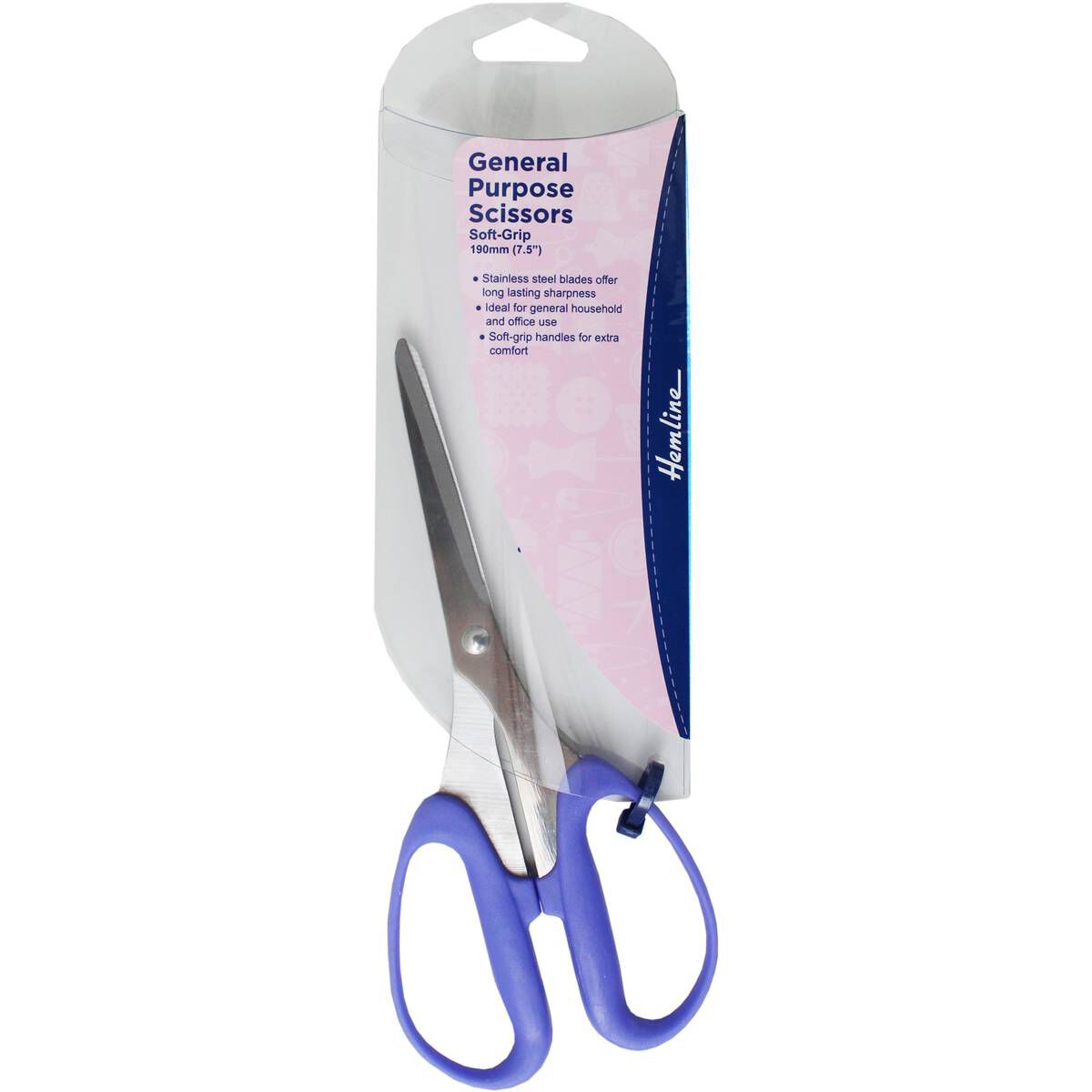 Hemline General Purpose Scissors 18cm | Hobbycraft