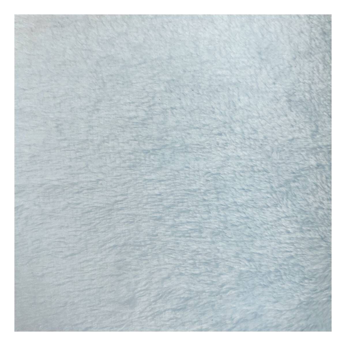 Blue Cuddle Fleece Fabric by the Metre | Hobbycraft