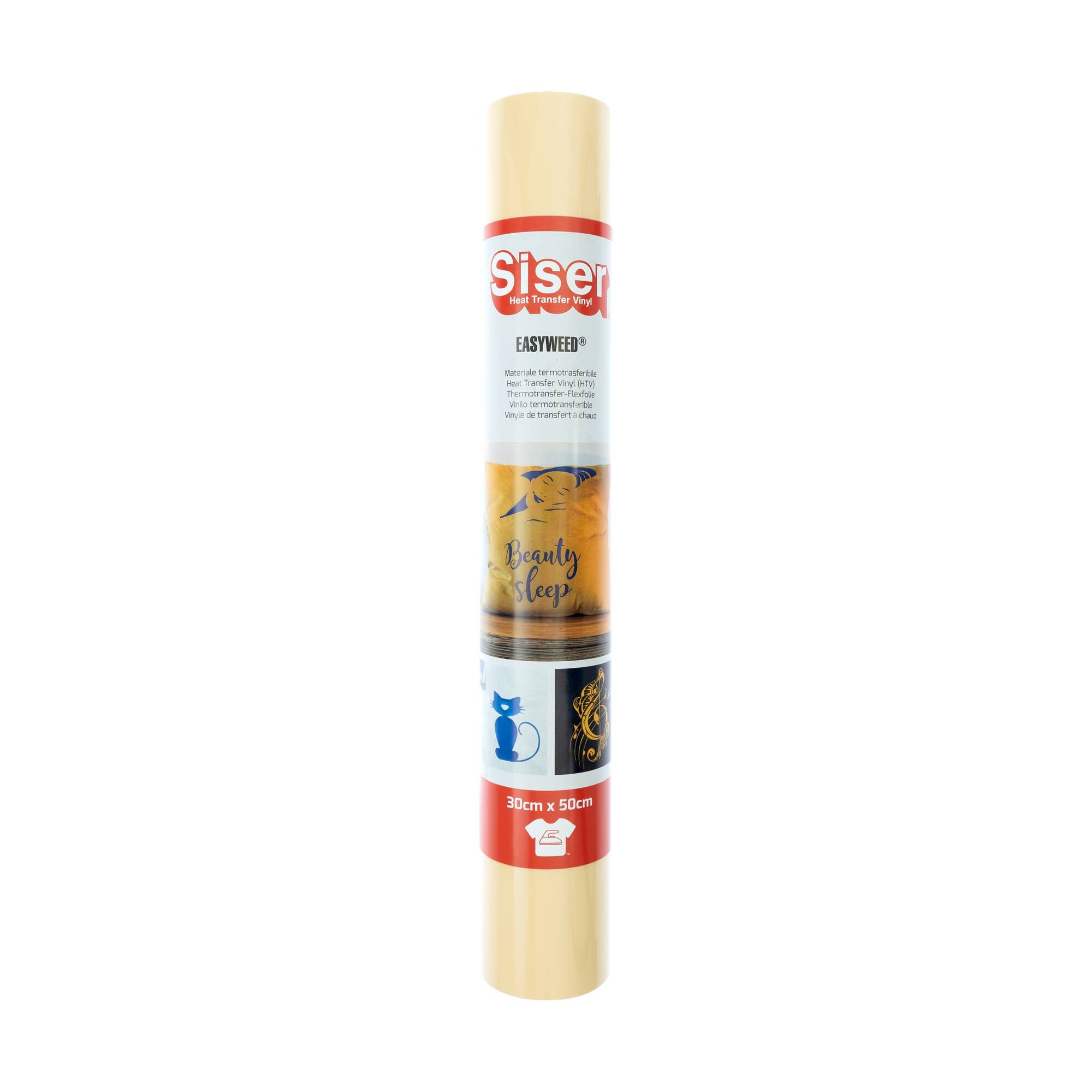 Siser Cream Easyweed Heat Transfer Vinyl 30cm x 50cm | Hobbycraft
