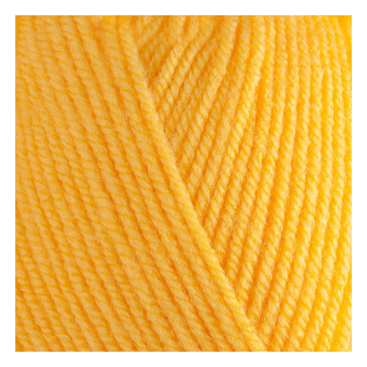 Women's Institute Yellow Premium Acrylic Yarn 100g | Hobbycraft
