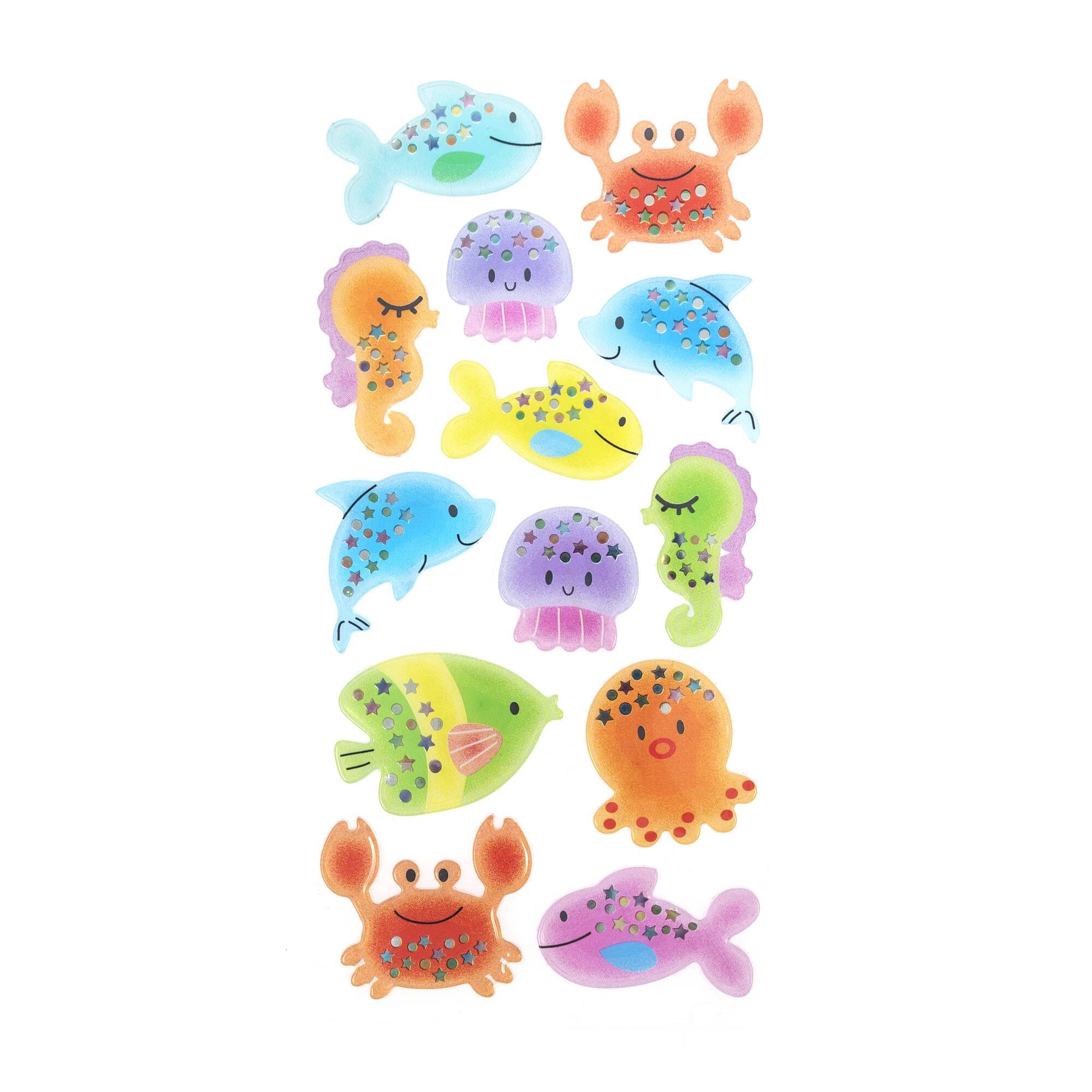 Marine Life Gel Stickers | Hobbycraft