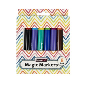 Magic Markers 8 Pack | Hobbycraft