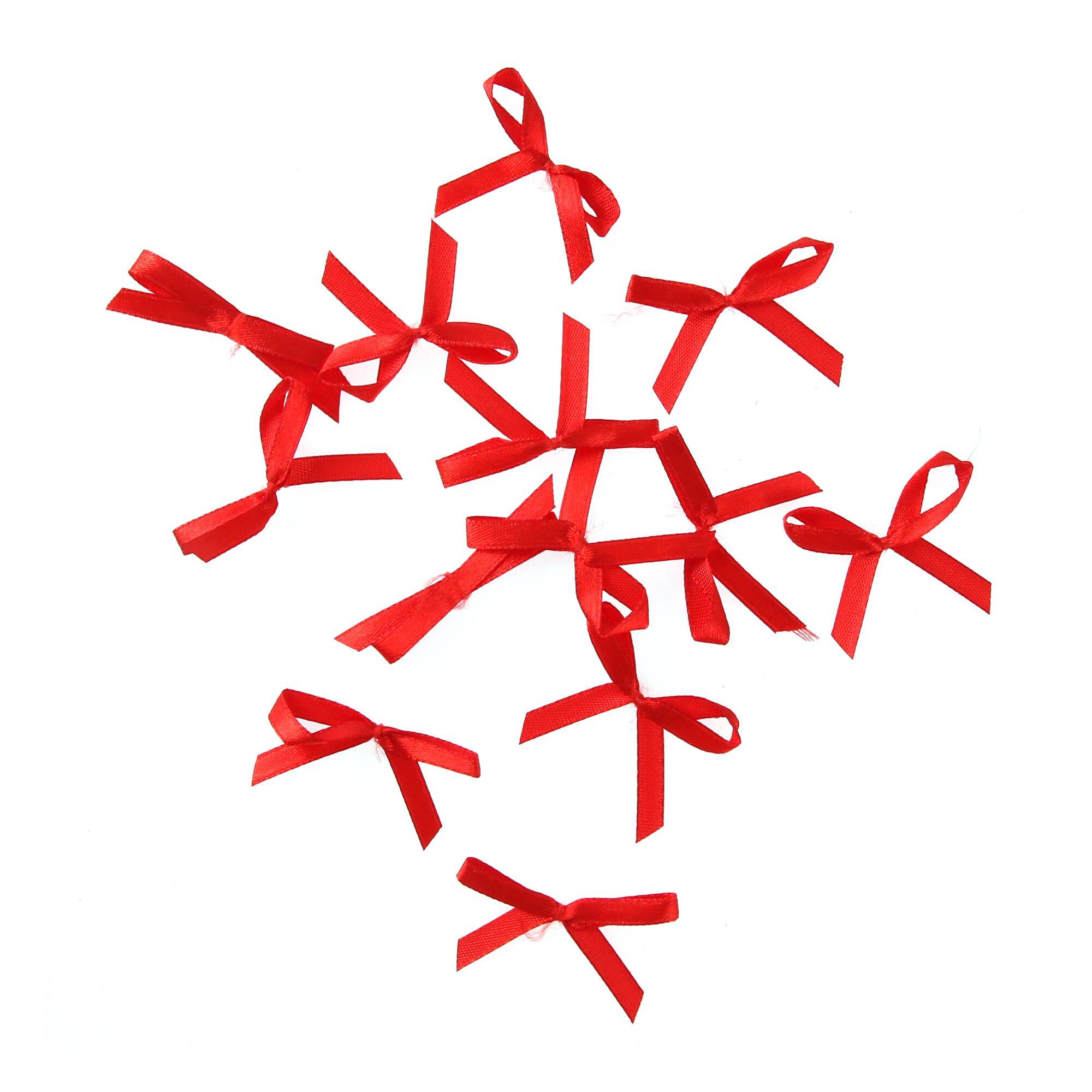 Red Mini Bows 15 Pack | Hobbycraft