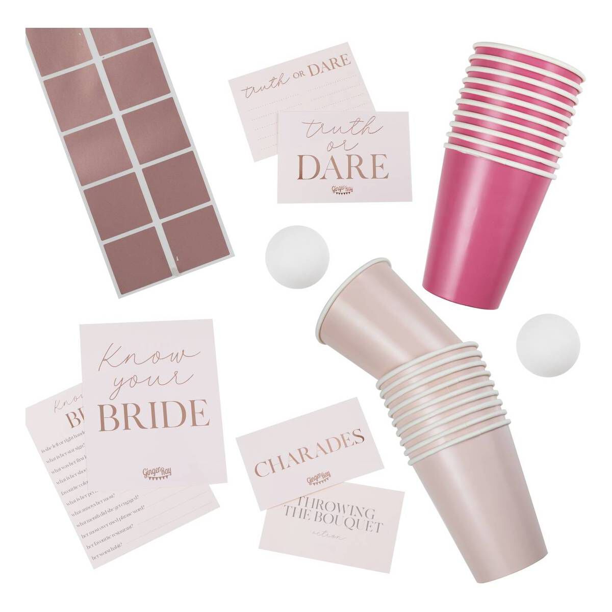 Ginger Ray Hen Party Games Set | Hobbycraft