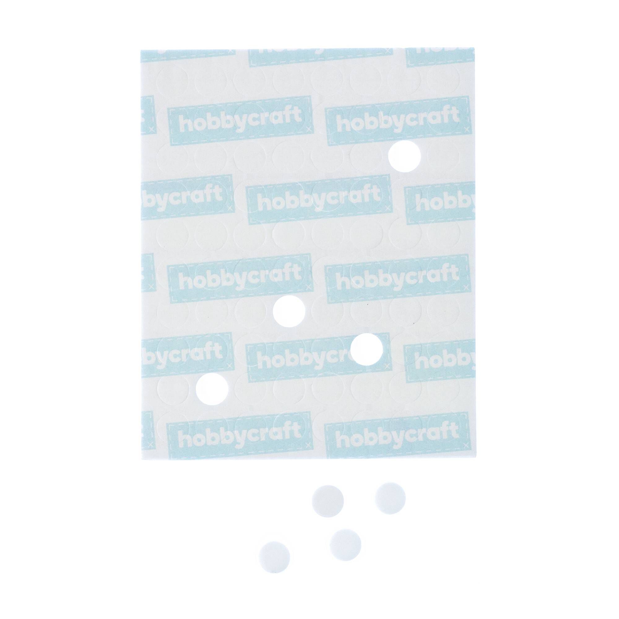 Adhesive Circle Foam Pads 10mm 80 Pack | Hobbycraft