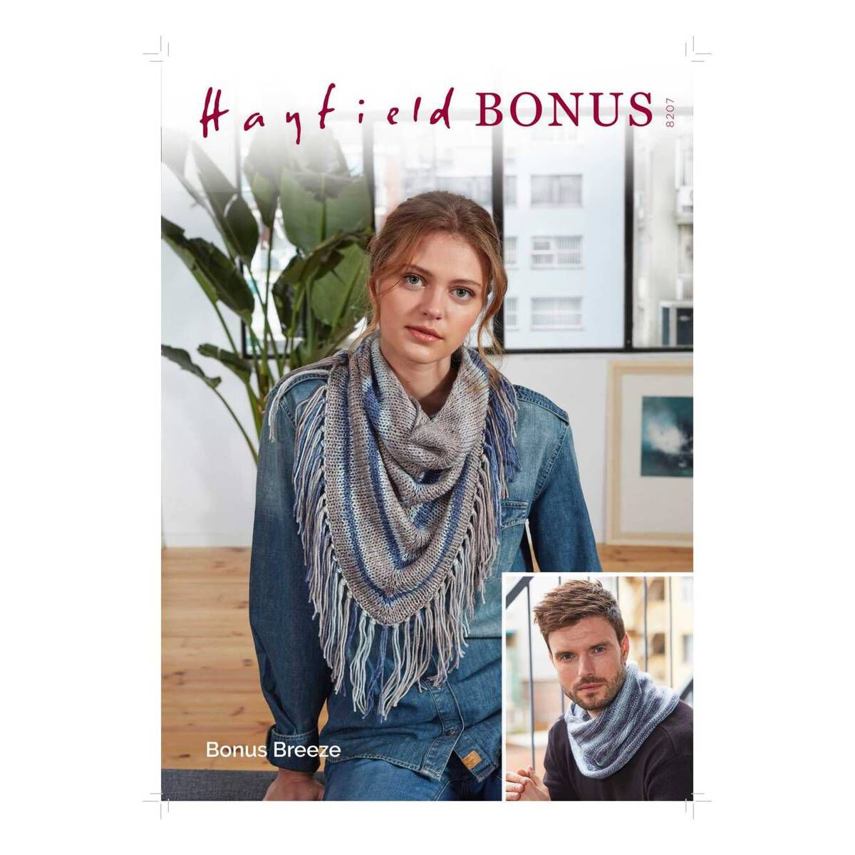 Hayfield Bonus Breeze Scarf Pattern 8207 | Hobbycraft