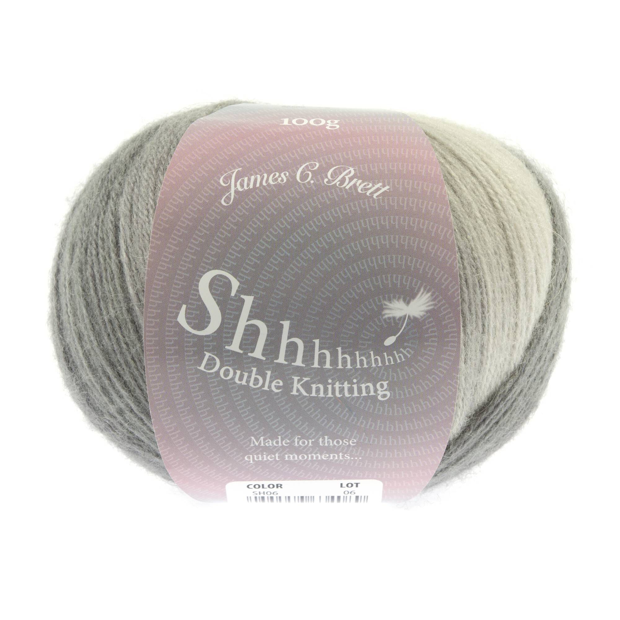 James C Brett Mist Shhh DK Yarn 100g | Hobbycraft